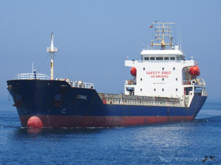TONAL, General Cargo Ship - Details and current position - IMO 9576129 ...