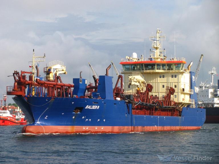 BALDER R, Hopper Dredger - Details and current position - IMO 9578232 ...