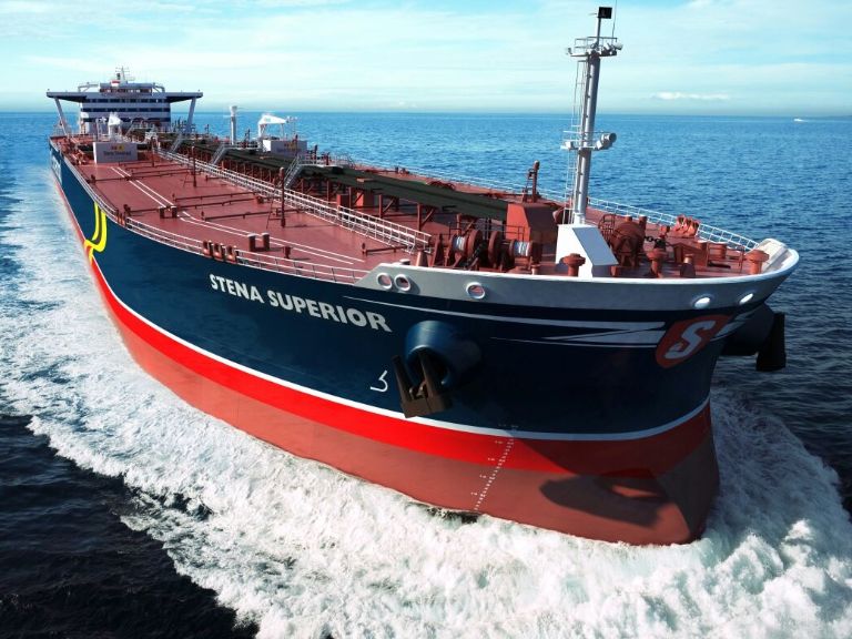 STENA SUPERIOR, Crude Oil Tanker - Details and current position - IMO ...