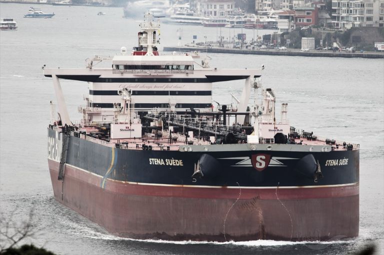 STENA SUEDE, Crude Oil Tanker - Details and current position - IMO ...