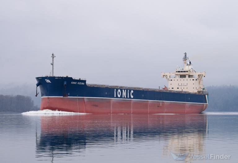 IONIC KIZUNA, Bulk Carrier - Details and current position - IMO 9582532 - VesselFinder