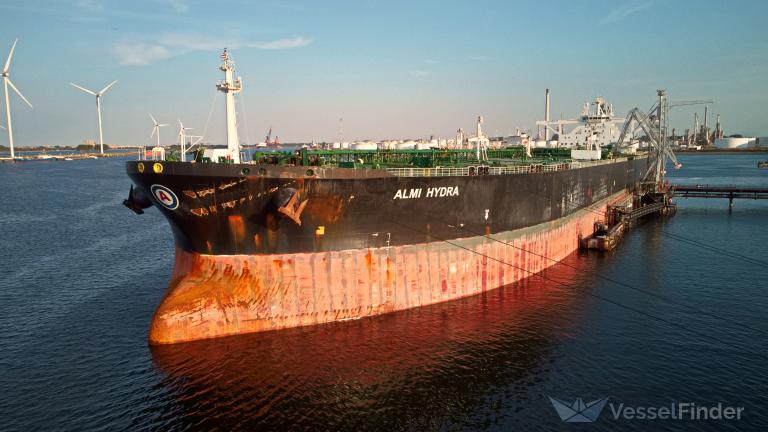 ALMI HYDRA, Crude Oil Tanker - Details and current position - IMO ...