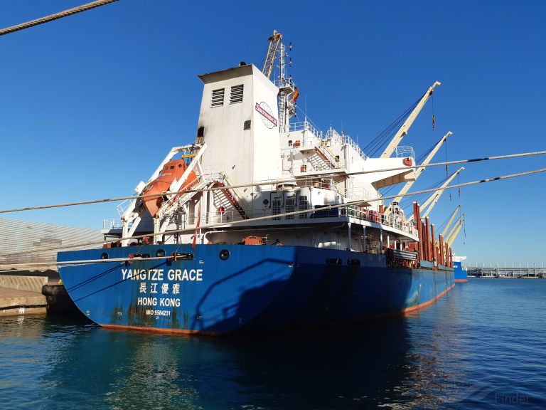 YANGTZE GRACE, Bulk Carrier - Details and current position - IMO ...