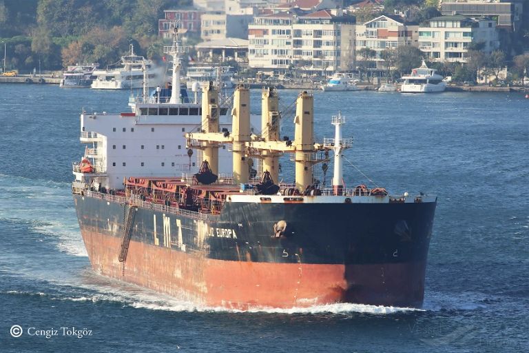 LMZ EUROPA, Bulk Carrier - Details and current position - IMO 9588562 ...