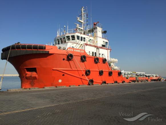 AOS HANDLER, Offshore Tug/Supply Ship - Details and current position ...