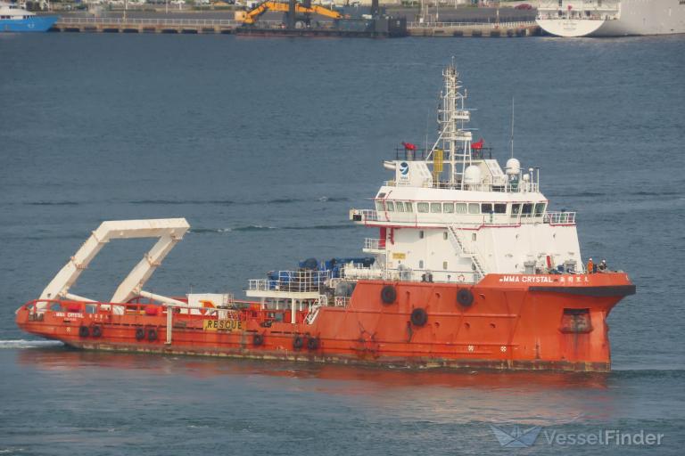 MMA CRYSTAL, Offshore Tug/Supply Ship - Details and current position ...