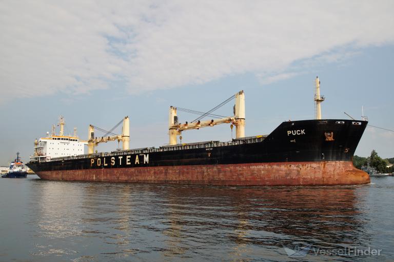 PUCK, Bulk Carrier - Details and current position - IMO 9594250 ...