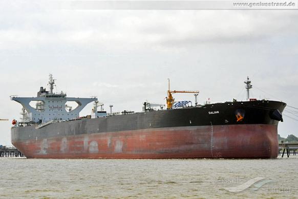 DALIAN, Crude Oil Tanker - Details and current position - IMO 9595228 ...