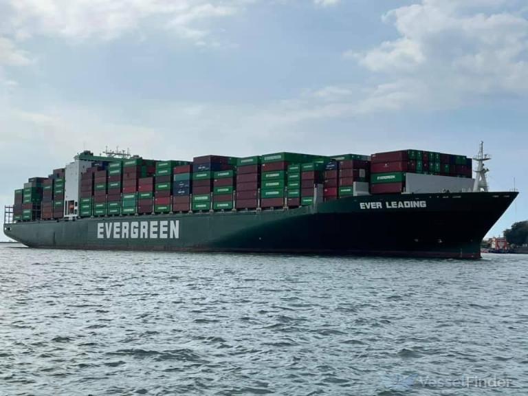 EVER LEADING, Container Ship - Details and current position - IMO ...