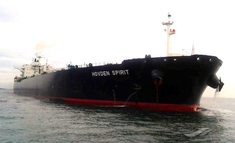 HOVDEN SPIRIT, Crude Oil Tanker - Details and current position - IMO ...