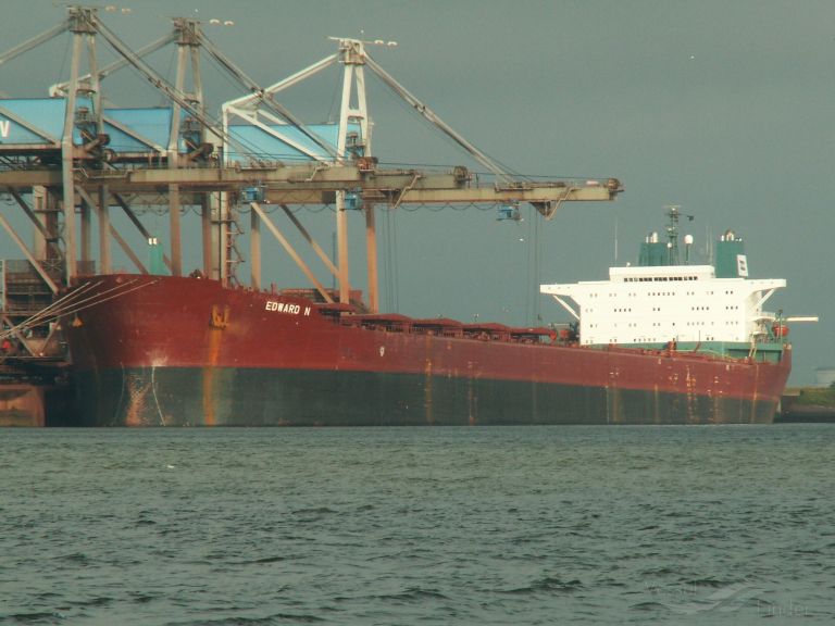 EDWARD N, Bulk Carrier - Details and current position - IMO 9597185 - VesselFinder