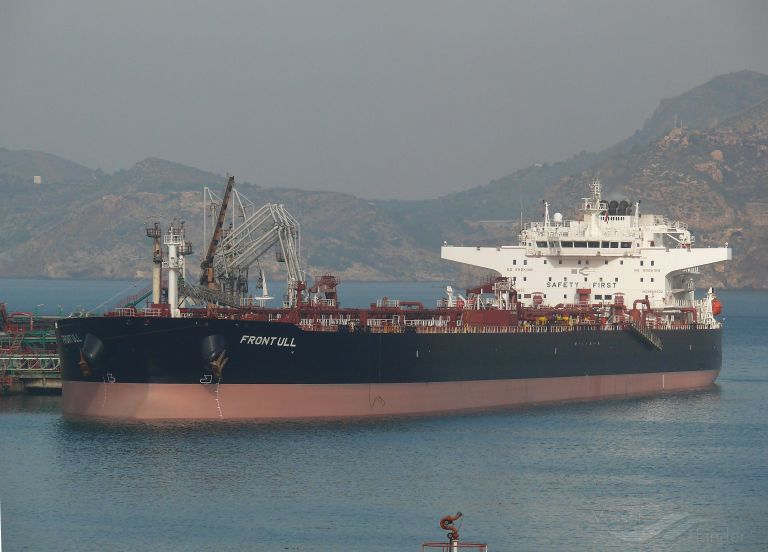 FRONT ULL, Crude Oil Tanker - Details and current position - IMO ...