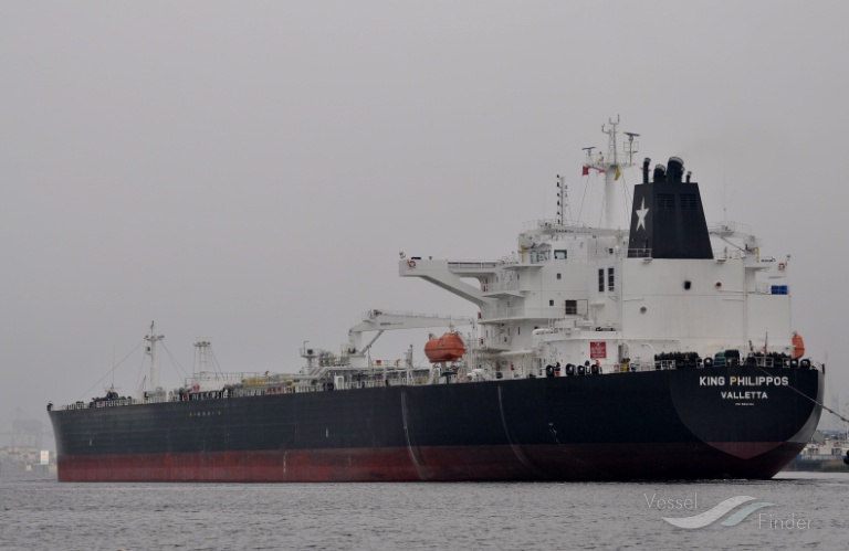 KING PHILIPPOS, Crude Oil Tanker - Schiffsdaten und aktuelle Position ...