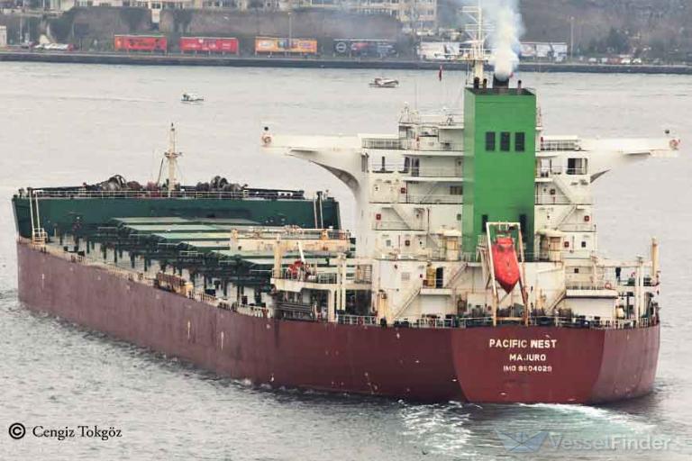 PACIFIC WEST, Bulk Carrier - Details and current position - IMO 9604029 ...