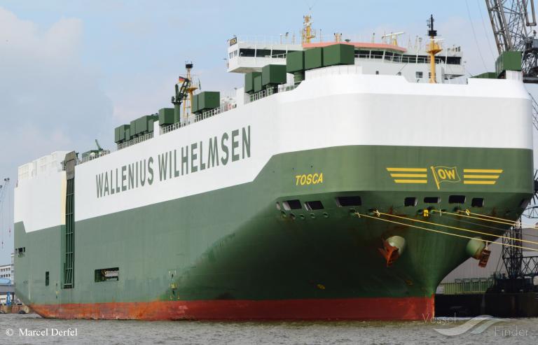 TOSCA, Vehicles Carrier - Details and current position - IMO 9605798 ...