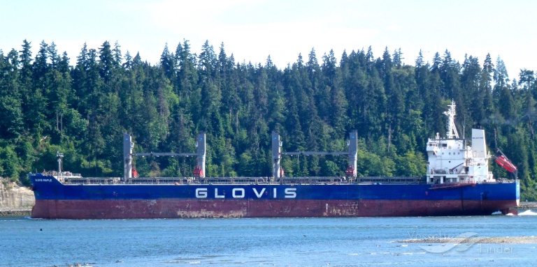 GLOVIS MAPLE, Bulk Carrier - Details and current position - IMO 9607019 ...