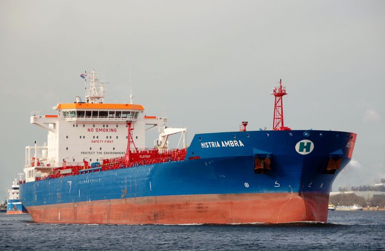 HISTRIA AMBRA, Chemical/Oil Products Tanker - Details and current position - IMO 9607631 ...