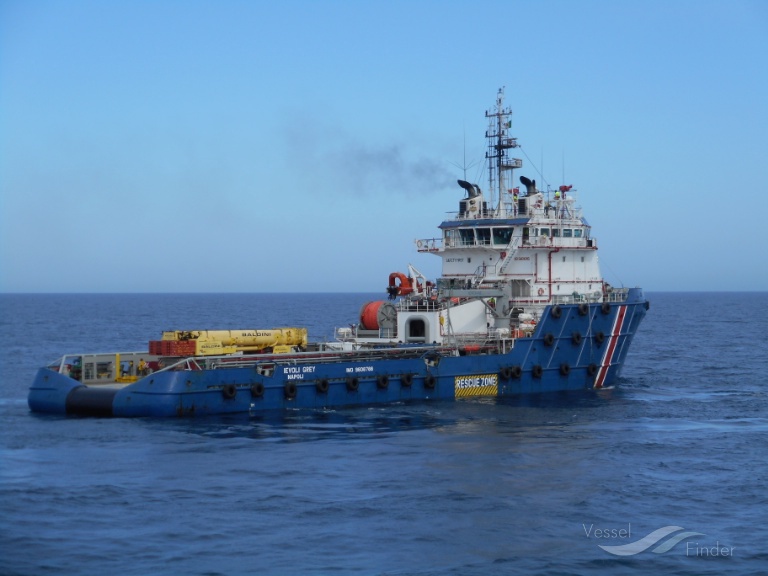 IEVOLI GREY, Offshore Tug/Supply Ship - Details and current position ...