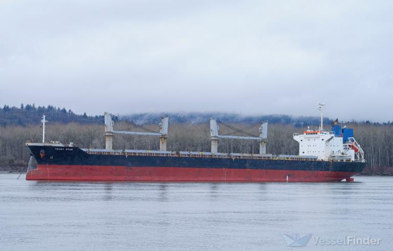 TRUST STAR, Bulk Carrier - Details and current position - IMO 9610236 ...