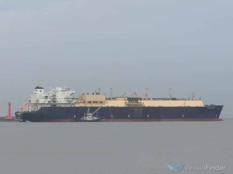 ASIA ENDEAVOUR, LNG Tanker - Details and current position - IMO 9610779 ...