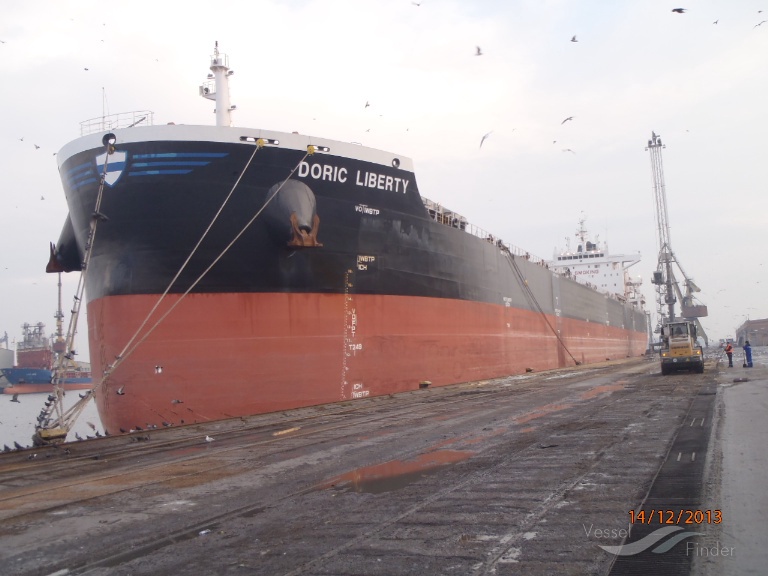 DORIC LIBERTY, Bulk Carrier - Details and current position - IMO ...