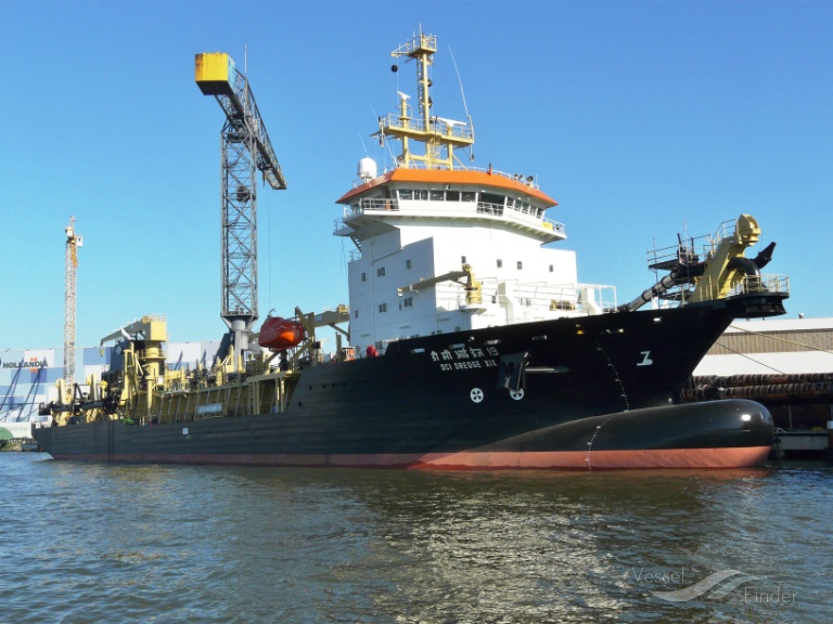 DCI DREDGE XIX, Hopper Dredger - Detalles del buque y posición actual ...