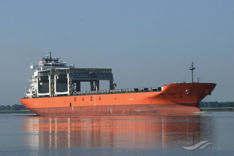 SAGA FALCON, General Cargo Ship - Details and current position - IMO ...
