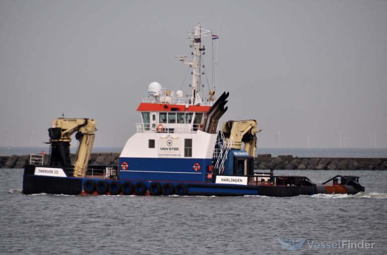 ZWERVER 3, Utility Vessel - Details and current position - IMO 9614878 ...