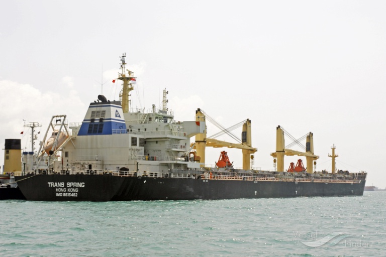 TRANS SPRING, Bulk Carrier - Details and current position - IMO 9615482 - VesselFinder