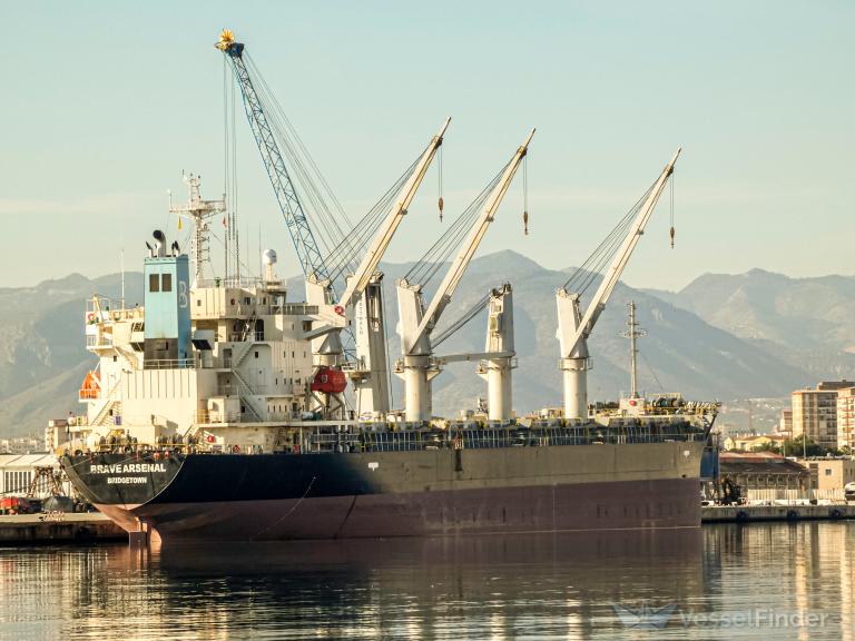 BRAVE ARSENAL, General Cargo Ship - Details and current position - IMO ...