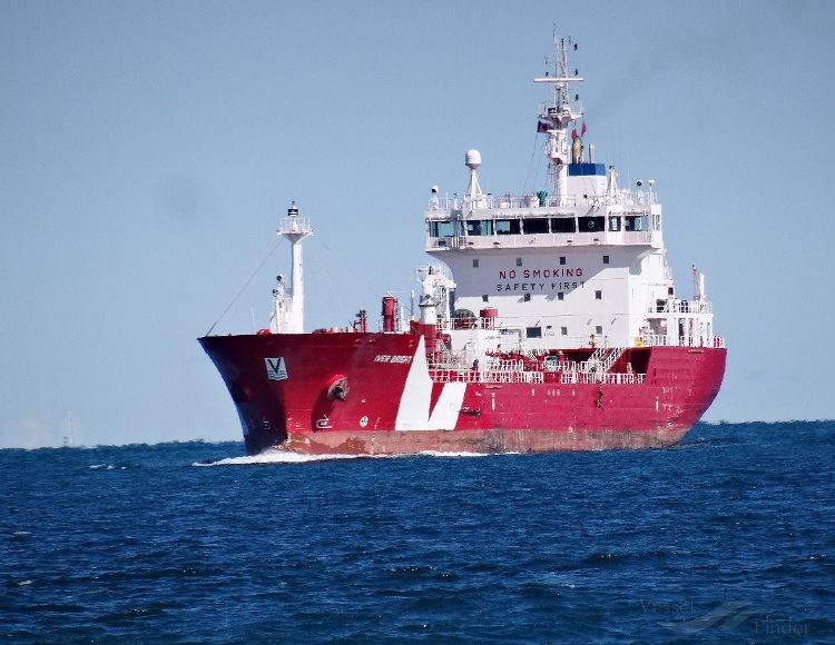IVER BRIGHT, Bitumen Tanker - Details and current position - IMO ...