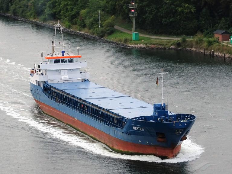 MARTEN, General Cargo Ship - Dane statku i aktualna pozycja - IMO ...