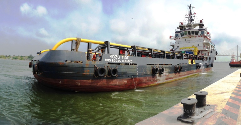 ROZO TIDE, Offshore Tug/Supply Ship - Details and current position ...