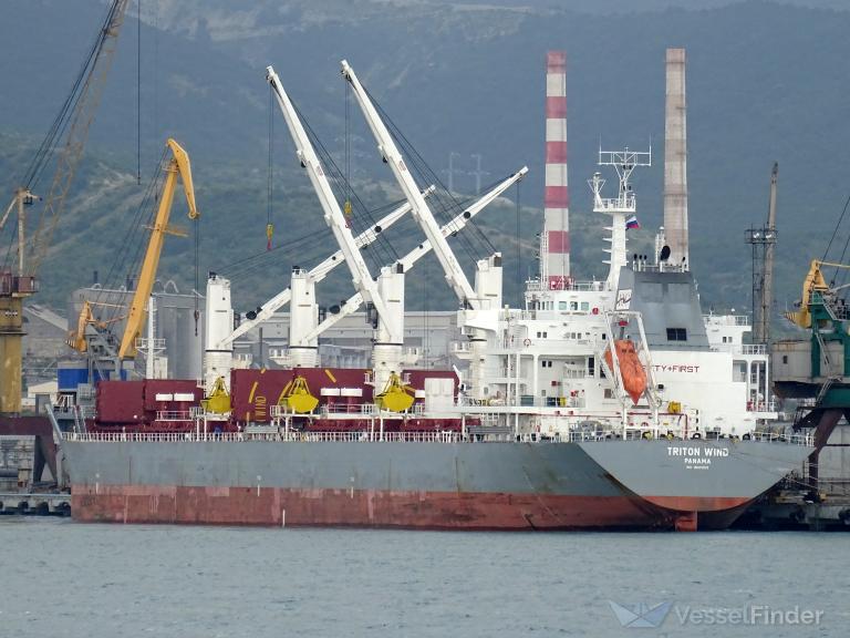 TRITON WIND I, Bulk Carrier - Details and current position - IMO ...