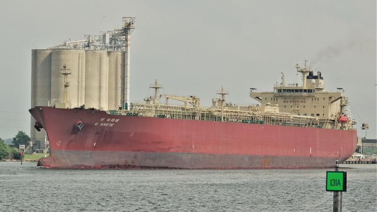 G.ARETE, LPG Tanker - Details and current position - IMO 9621584 - VesselFinder