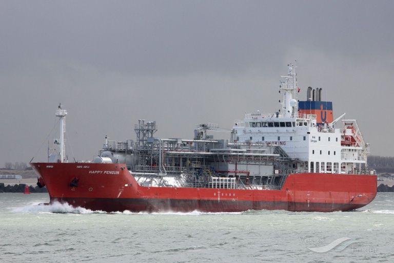 HAPPY PENGUIN, LPG Tanker - Details and current position - IMO 9623996 ...