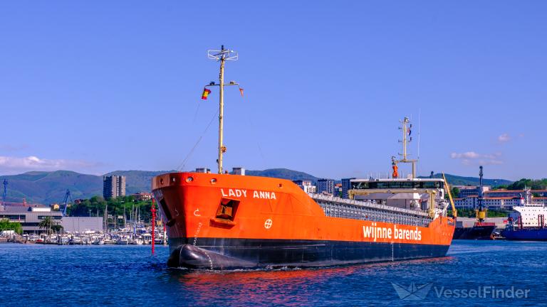 LADY ANNA, General Cargo Ship - Details and current position - IMO ...