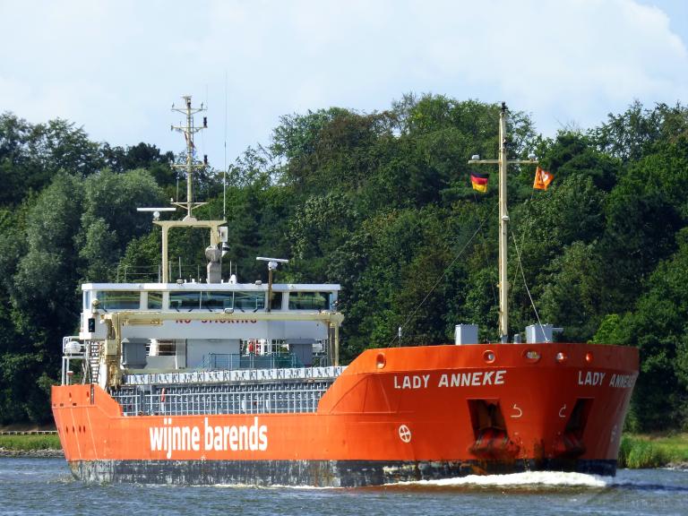 LADY ANNEKE, General Cargo Ship - Skibsdetaljer og nuværende position ...