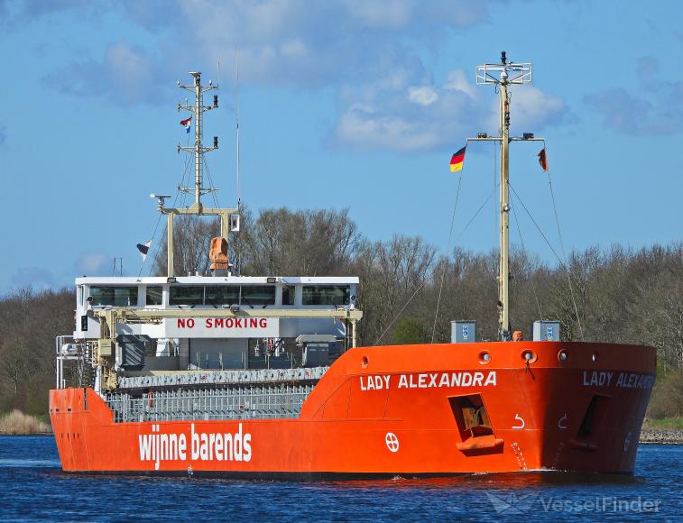 LADY ALEXANDRA, General Cargo Ship - Details and current position - IMO ...