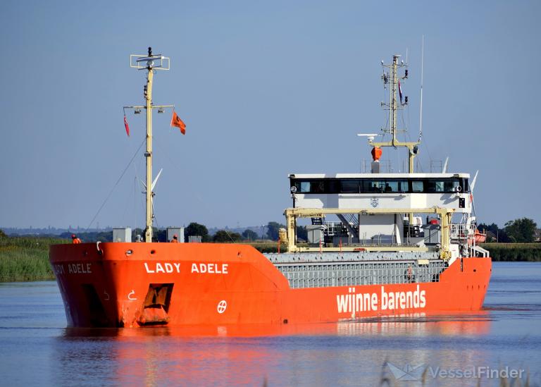 LADY ADELE, General Cargo Ship - Details and current position - IMO ...