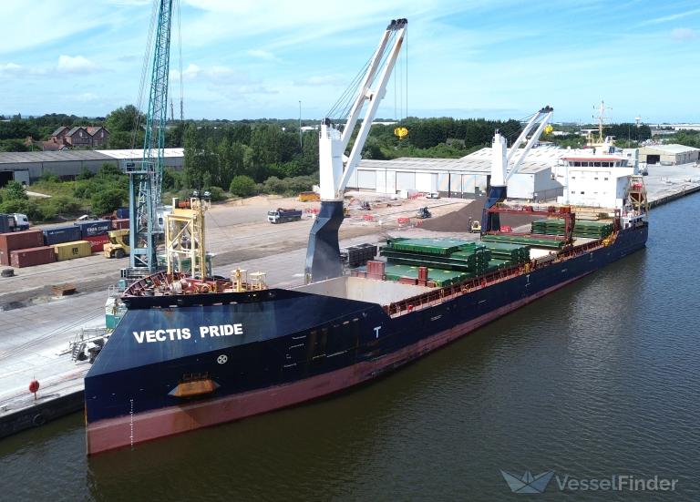 VECTIS PRIDE, General Cargo Ship - Details and current position - IMO 9626132 - VesselFinder