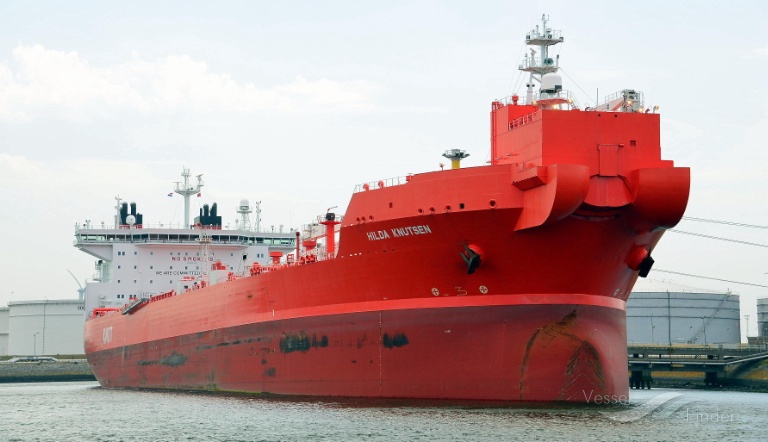 HILDA KNUTSEN, Crude Oil Tanker - Scheepsdetails en huidige positie ...