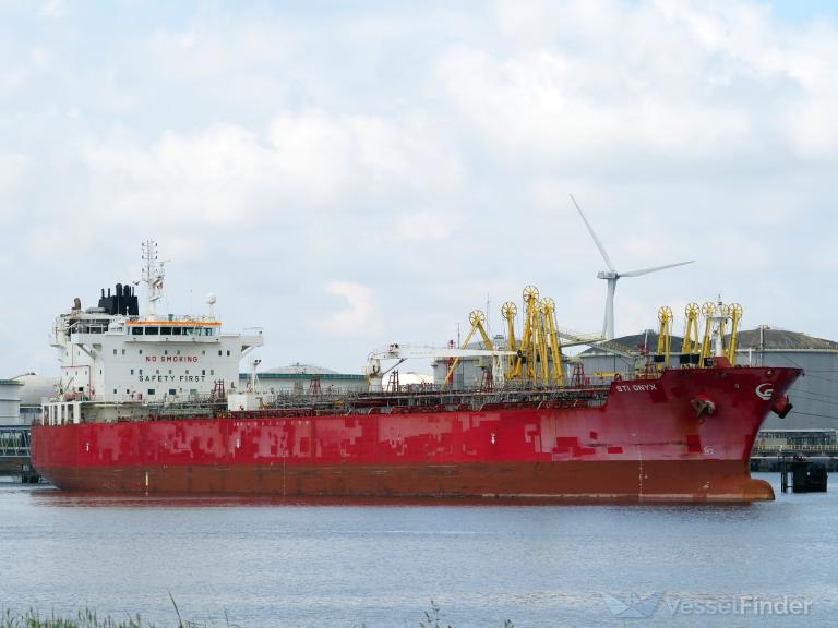 STI ONYX, Chemical/Oil Products Tanker - Details and current position ...