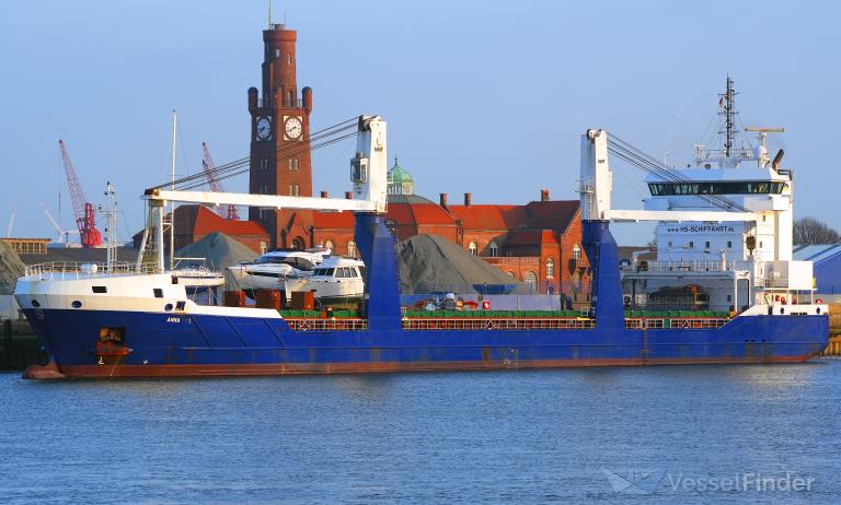 ANNA, General Cargo Ship - Details and current position - IMO 9631345 ...