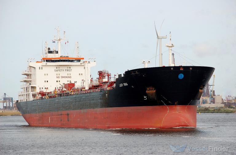 LADY RINA, Chemical/Oil Products Tanker - Details and current position ...