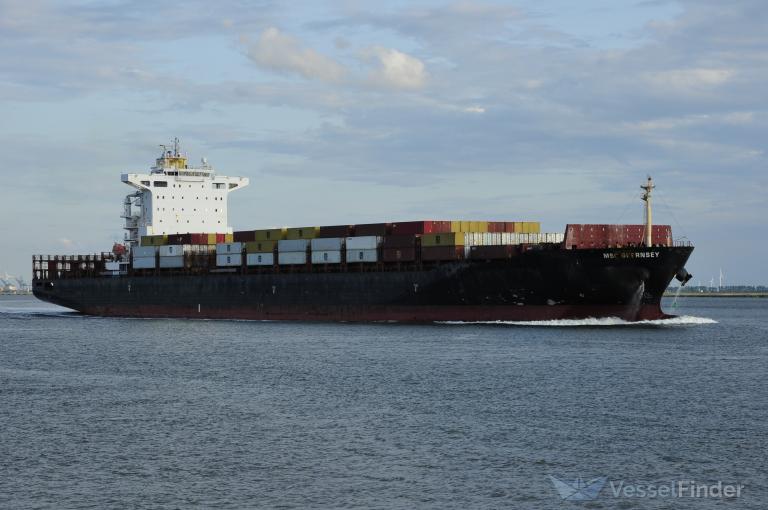 MSC GUERNSEY, Container Ship - Details and current position - IMO ...