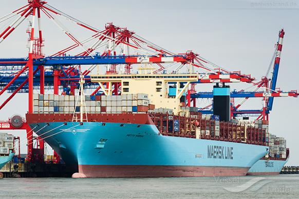 METTE MAERSK, Container Ship - Gemi detayları ve güncel harita konumu ...