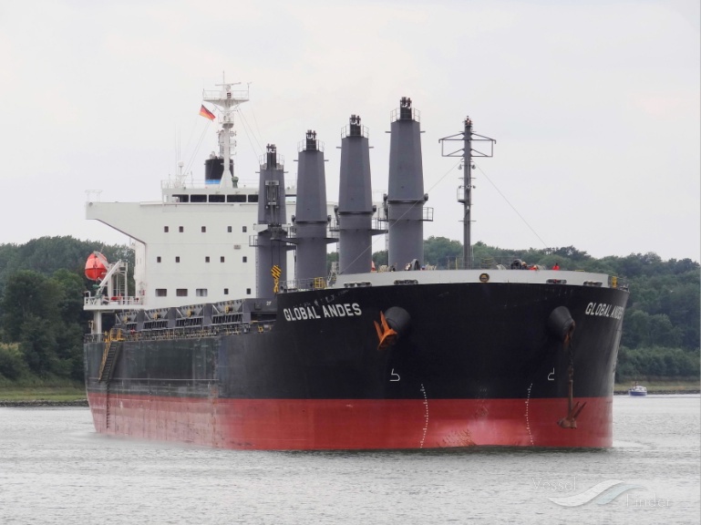 GLOBAL ANDES, Bulk Carrier - Details and current position - IMO 9633032 ...