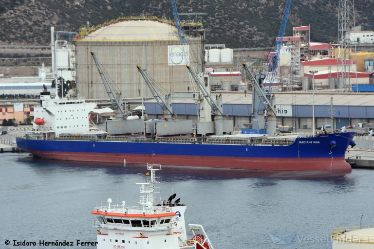 RADIANT REB, General Cargo Ship - Details and current position - IMO ...