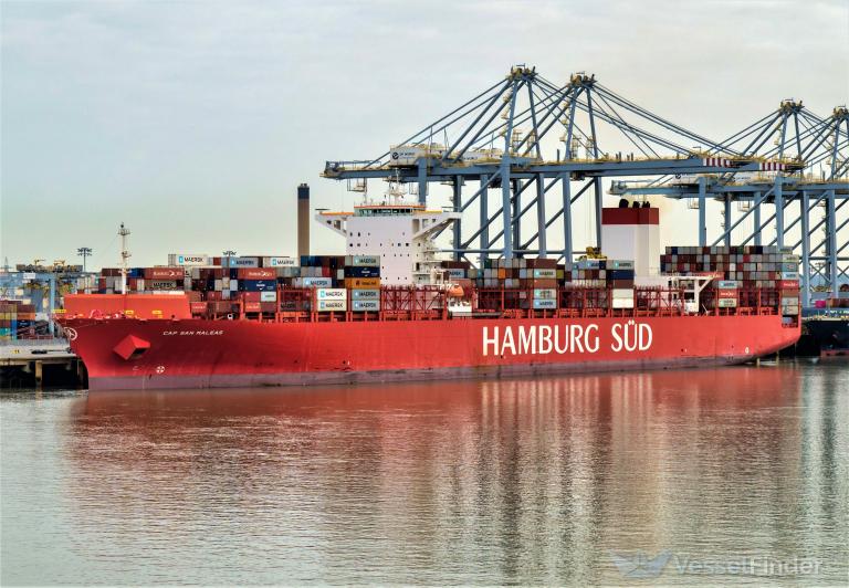 CAP SAN MALEAS, Container Ship - Details and current position - IMO ...